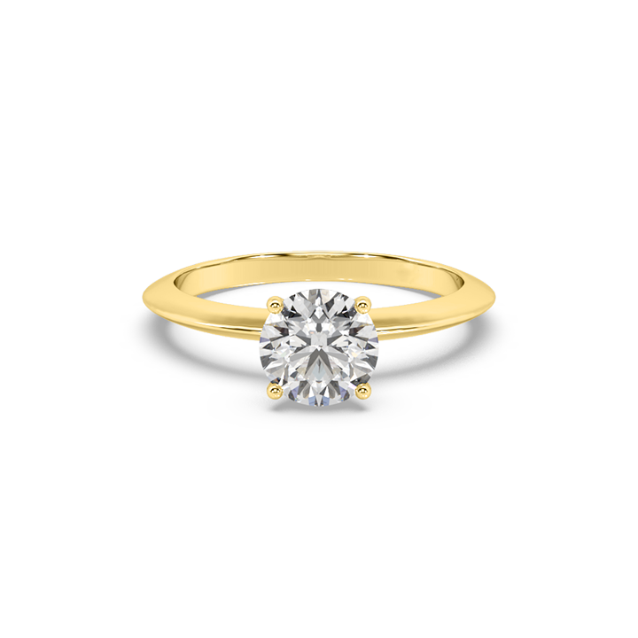 Classic Round Engagement Ring | Affinity Diamonds