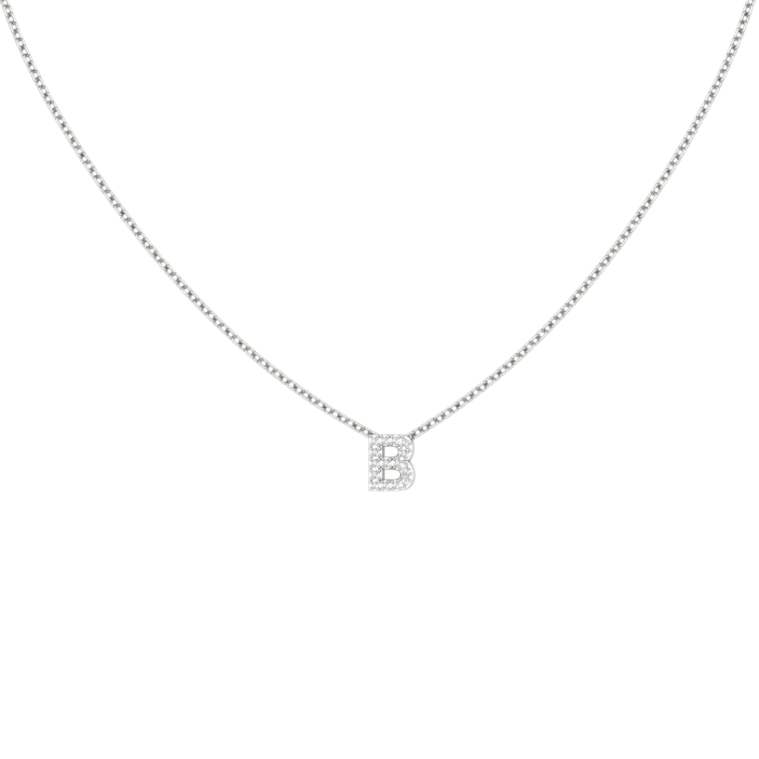 Diamond Initial Pendant | Affinity Diamonds